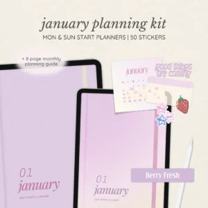 Digital Planners & Stickers • Matcha & Memo